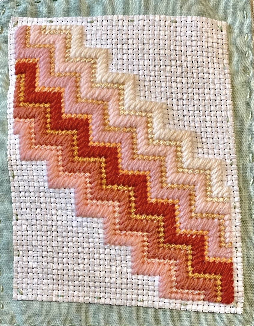 Stitch of the Month For July – Jacquard Stitch – Birmingham Embroidery ...